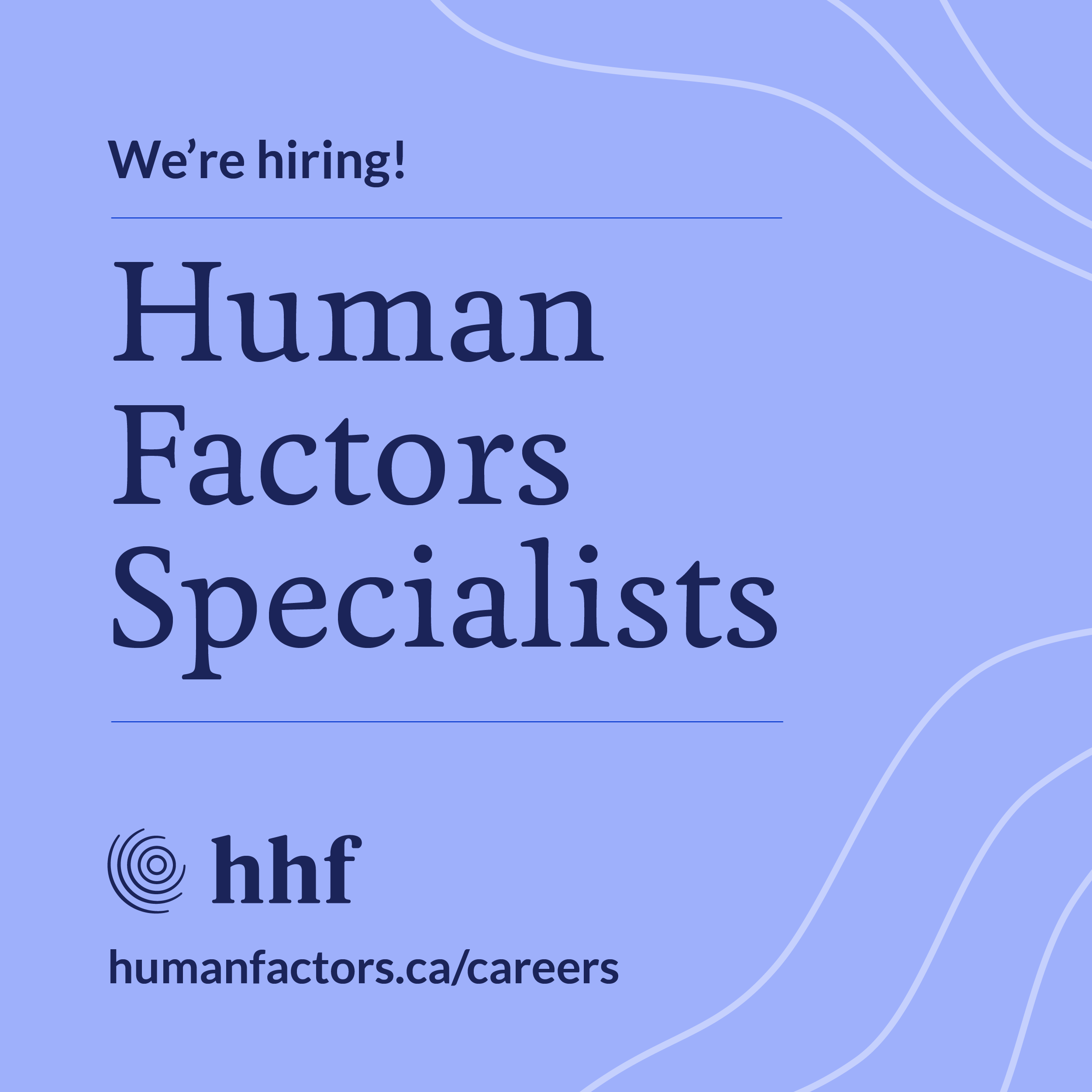 Human Factors Specialist – HHF
